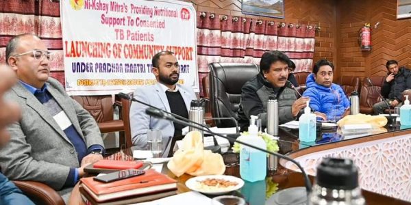 CEC launches Nikshay Mitra initiative for TB patients - Ladakh Times