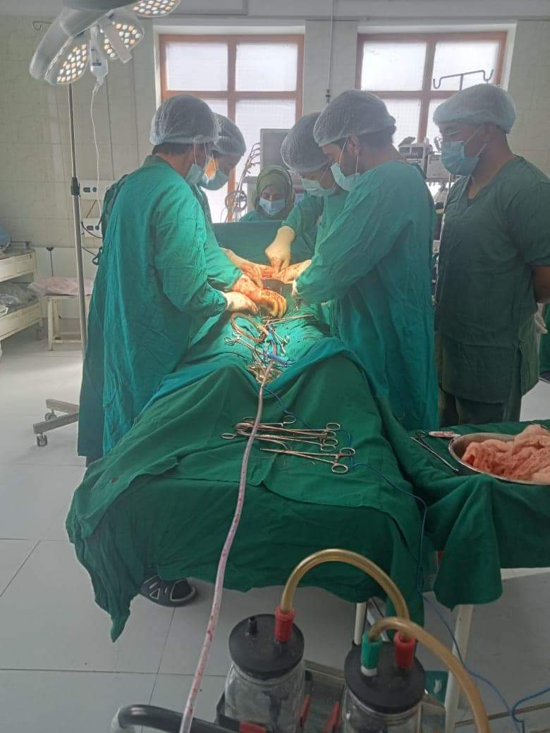Dr Nasreen Fatima Performed Another Elective Lscs Case At Chc Sankoo Kargil Ladakh Times