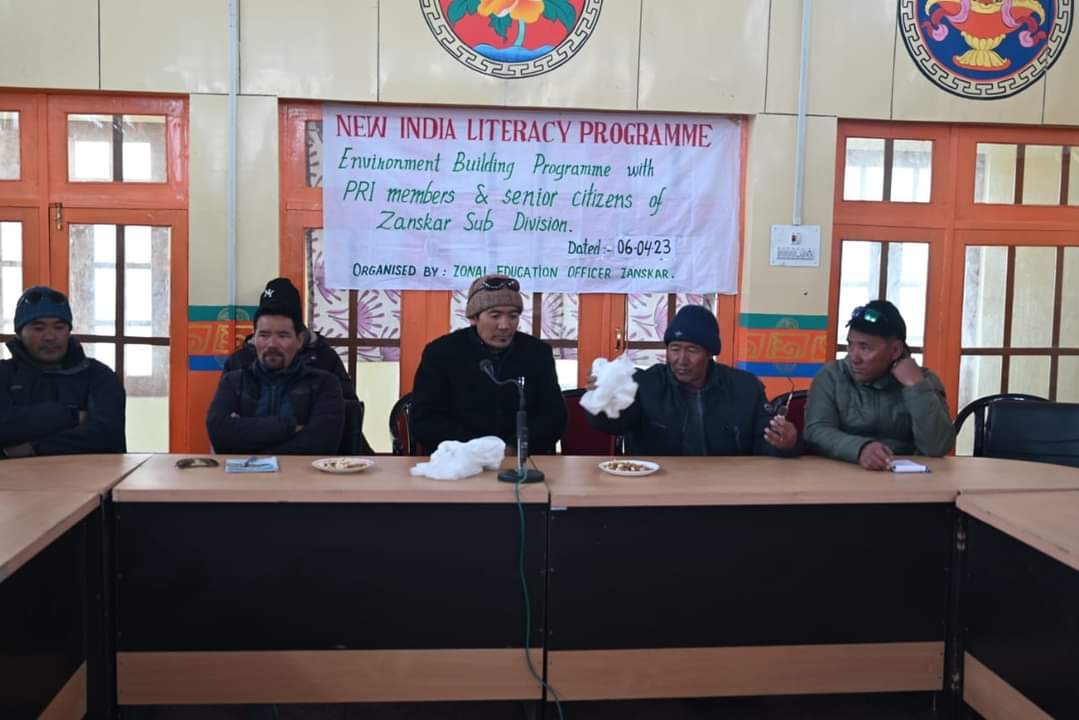 New India Literacy Program held in Zanskar – Ladakh Times